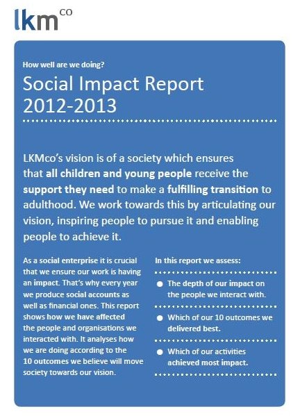 Social Impact Report 2012-13 - CfEY